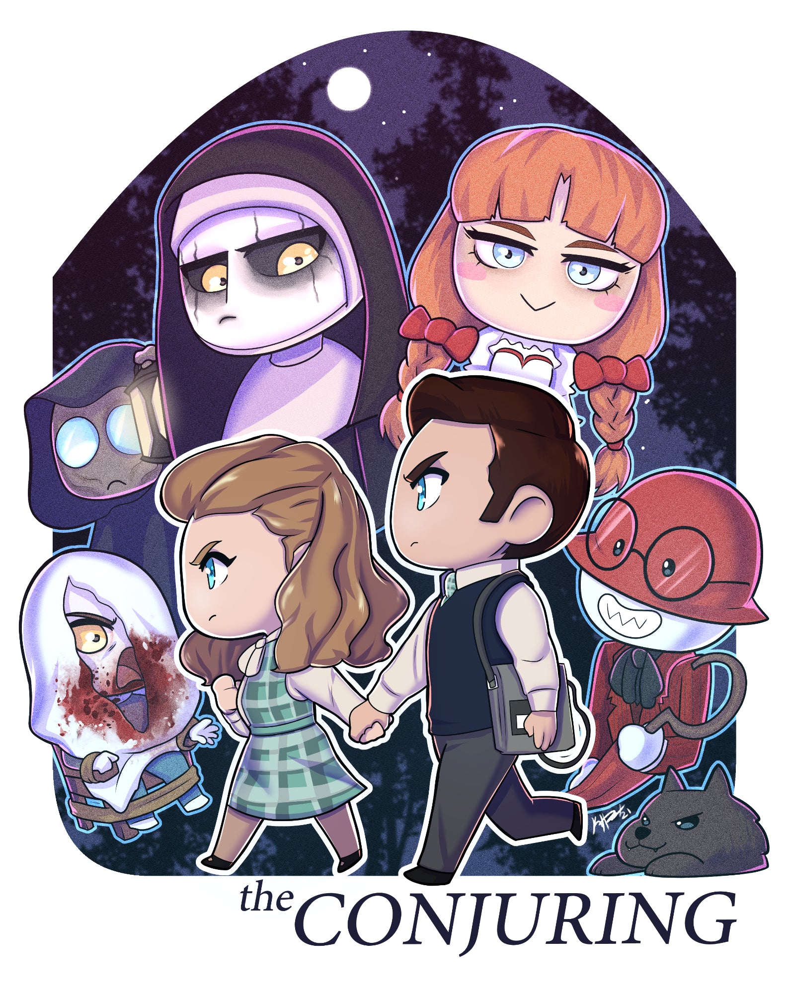 THE CONJURING Art Print – Yokani Art